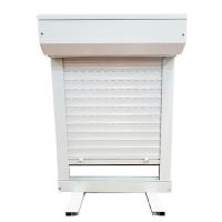 China SQ-JLD50 Horizontal Aluminum Rolling Shutter with Dooya Motor 110V/220V Security Door 55-100mm Rail Width for sale