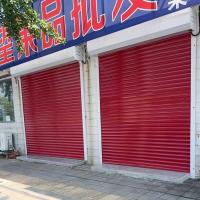China Dooya Electric Aluminum Rolling Shutter Door with Anti-Theft Protection - 110V/220V, 55-100mm Rail Width, 3-Year Warranty for sale