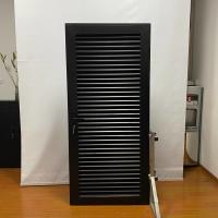 China Custom Aluminum Hinged Doors with 2.0mm Frame & 5mm+12A+5mm Glass - Waterproof Soundproof Design for sale