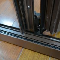 China SQ-75 Aluminum Folding Doors with Weatherstripping and Sound Insulation - Low-E Glass, Multi-Point Locking System for sale