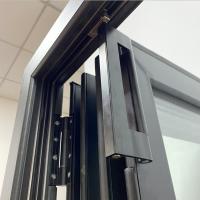 China SQ-75 Aluminum Folding Doors with Double/Triple Pane Glass - Waterproof Windproof Design with 30-45 Day Delivery for sale