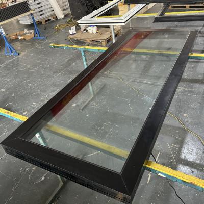 China Electric Aluminum Skylight Frame with Double Tempered Glass - 5-Year Warranty, Custom Sizes Available for sale