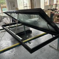 China Electric Aluminum Skylight Frame with Double Tempered Glass - 5-Year Warranty, Custom Sizes Available for sale