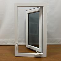 China Custom PVC Casement Windows N-60 Model with Single/Double Tempered Glass - 30 Day Delivery for sale