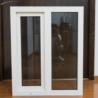 China Double Glass PVC Casement Windows with Silicone Sealing - N-60 Model, Custom Sizes, 5000 SQM Monthly Capacity for sale