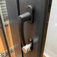 China PVC Hinged Door with 2.5mm Thickness and UPVC Frame - Weather Resistant Sound Insulation Solution for sale