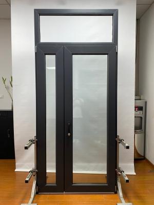 China 2.5mm PVC Hinged Door with White Tempered Glass - Waterproof Sound Insulation Modern Design Model SQ-SG60 for sale