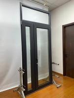 China PVC Hinged Door with Double Tempered Glass - Sound Insulation & Waterproof Design - Custom Sizes Available for sale