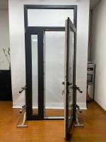 China PVC Hinged Door with 2.5mm Thickness and UPVC Frame - Weather Resistant Sound Insulation Solution for sale