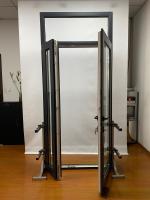 China PVC Hinged Door with Double Tempered Glass - Sound Insulation & Waterproof Design - Custom Sizes Available for sale