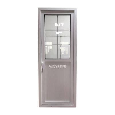China UPVC Side Hinged Garage Door with 2.5mm Frame and Double Tempered Glass - Waterproof Customizable Model SQ-SG60 for sale