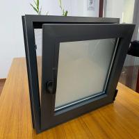 China Waterproof Aluminum Tilt and Turn Windows with Double Glass and Mosquito Net - CE Certified Custom Sizes for sale