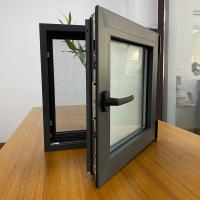 China Waterproof Aluminum Tilt and Turn Windows with Double Glass and Mosquito Net - CE Certified Custom Sizes for sale