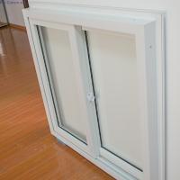 China PVC Sliding Windows with Double Tempered Glass - Reinforced Steel Frame, Custom Sizes for Energy Efficient Installation for sale