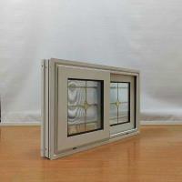 China Thermal Break Aluminum Sliding Windows with Double Glazed Glass - 5-Year Warranty, Custom Colors for Bathroom Applications for sale