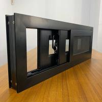 China Custom Aluminum Sliding Window with Double Glaze and Insect Screen for sale
