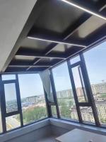 China SQ-YGF100 Custom Sun Room with 3.0mm Profile Thickness and Steel Bracket Base - CE Certified Glass Enclosure for sale