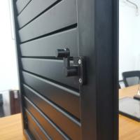 China 6mm Tempered Glass Aluminum Louver Window with Handle Operation - Custom Sizes Available for Commercial & Residential Use for sale