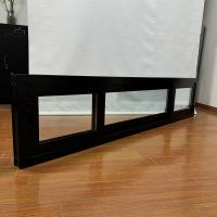 China Custom Aluminum Sliding Bathroom Window with Double Glaze for sale