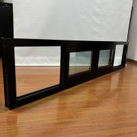 China Custom Aluminum Sliding Bathroom Window with Double Glaze for sale