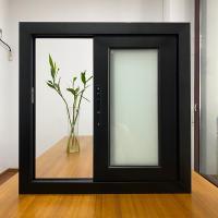 China Surface Mounted Aluminum Glass Sliding Windows 4mm-12mm Single Glazed with Multi-Point Locking System for sale