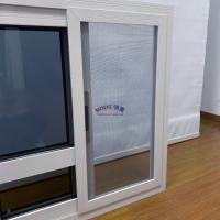 China Custom Aluminum Sliding Windows with Double Glaze Glass, Powder-Coated Frame and 5-Year Warranty for Bathroom and Commercial Use for sale