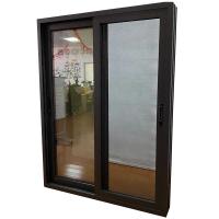 China Aluminium Sliding Windows with Double Glaze & Insect Screen for sale