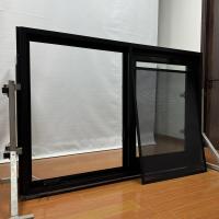 China N-60 Aluminum Casement Windows with Double Tempered Glass - Custom Sizes, 30-Day Delivery, CE Certified for sale