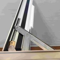 China Surface Mount Aluminum Glass Casement Window with 1.4mm Frame and 4-12mm Glass - Customizable Sizes for sale