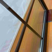 China 6mm-7mm Aluminum Glazing Single Glass Soundproof Windows with 1.4mm Frame Thickness and Customizable Sizing for sale