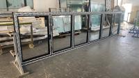 China Aluminum Bifold Windows with Double Glazed Glass - Customizable Height, Soundproofing & Hurricane Protection for sale