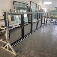 China Aluminum Bifold Windows with Double Glazed Glass - Customizable Height, Soundproofing & Hurricane Protection for sale