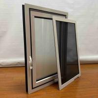 China 1.4mm Aluminum Double Hung Window with Double Tempered Glass - Weather Resistant & Energy Efficient for sale