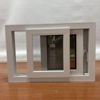China Reinforced Steel PVC Sliding Windows with Double Glazed Tempered Glass - CE Certified Modern Design for sale