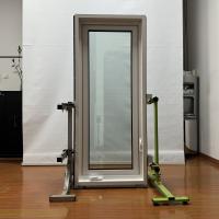 China Powder Coated Thermal Break Aluminum Casement Windows Custom Size 80-74 for sale