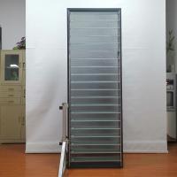 China 6mm Glass Aluminum Louver Window with Fiberglass Screen - Custom Sizes Available | CE Certified for sale