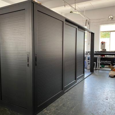 China NO SQ-DQ77 Aluminum Sliding Glass Doors - Double Tempered 25-30 Day Delivery 2000SQM Monthly Capacity for sale