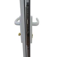China 2.0mm Aluminum French Doors with 5mm+12A+5mm Double Tempered Glass for Heat Insulation and Soundproofing for sale