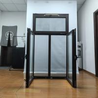 China Waterproof Soundproof Aluminum Hinged Door with 2.0mm Profile and Custom Glass Options for Commercial and Residential Use for sale