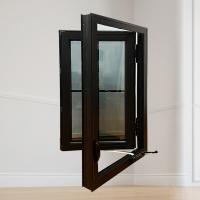 China Thermal Break Aluminum Casement Windows EPDM Sealing Custom Size Energy Efficient for sale