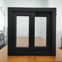 China Lockable Security Aluminum Sliding Windows with Double Glazed Glass and 5-Year Warranty - Hurricane Protection Model C-24 for sale