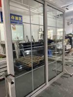 China Thermal Break Aluminum Sliding Glass Door with Double Tempered Glaze - Sound Insulation & Custom Colors for sale