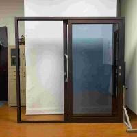 China Custom Aluminum Sliding Glass Doors with Double Tempered Glass - 25-30 Day Delivery, 2000 SQM Monthly Capacity for sale