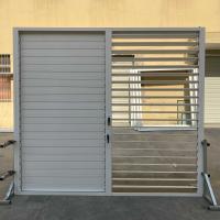 China C-50 Aluminum Louver Window with Big Blade Crank Control - Custom Sizes, 30-Day Delivery, CE Certified Ventilation Shutter for sale