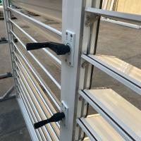 China C-50 Aluminum Louver Window with Big Blade Crank Control - Custom Sizes, 30-Day Delivery, CE Certified Ventilation Shutter for sale