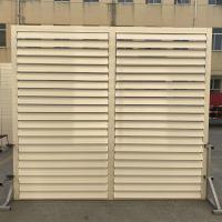 China C-50 Aluminum Louver Window with Big Blade Crank Control - Custom Sizes, 30-Day Delivery, CE Certified Ventilation Shutter for sale