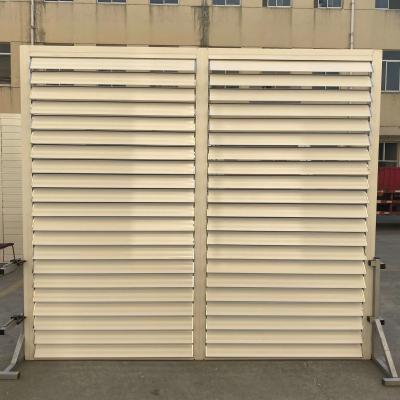 China C-50 Aluminum Louver Window with Big Blade Crank Control - Custom Sizes, 30-Day Delivery, CE Certified Ventilation Shutter for sale