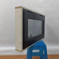 China Thermal Break Aluminum Awning Window 1.4-2.0mm Profile with Double Tempered Glass for Energy Efficiency for sale