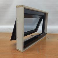 China Thermal Break Aluminum Awning Window 1.4-2.0mm Profile with Double Tempered Glass for Energy Efficiency for sale
