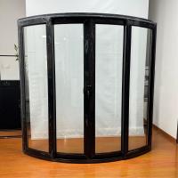 China Custom Aluminum Sliding Glass Doors with Double Tempered Glass for Balcony Partitioning - 2000 SQM Monthly Capacity for sale